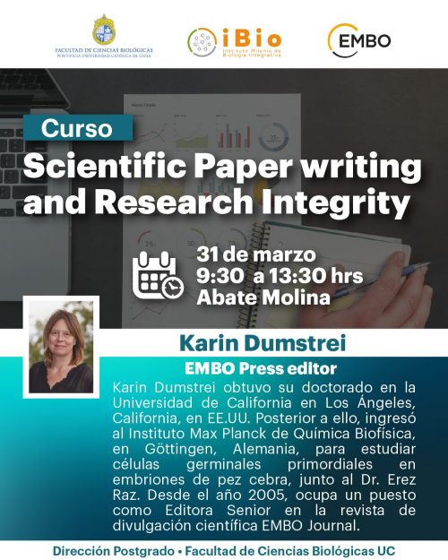 Curso ‘Scientific Writing’ & ‘Research Integrity’ – iBio